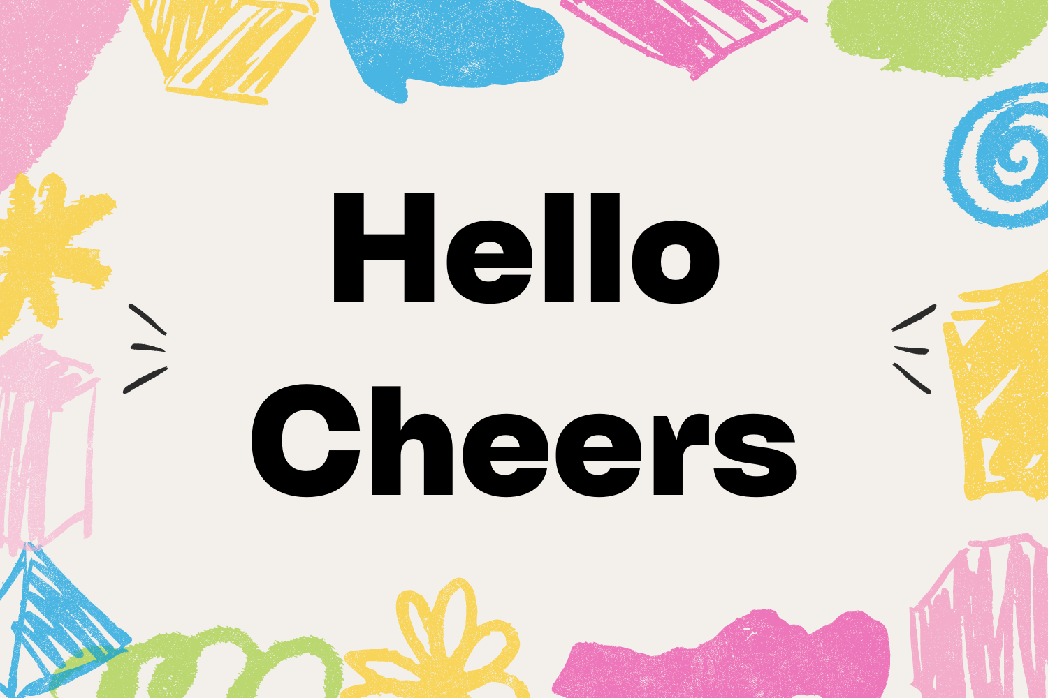 Hello Cheers For Cheerleaders