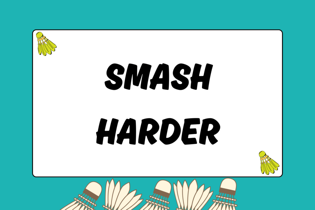 How To Hit A Drive In Badminton