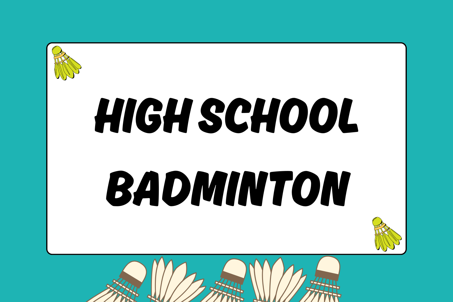 Introduction To High School Badminton