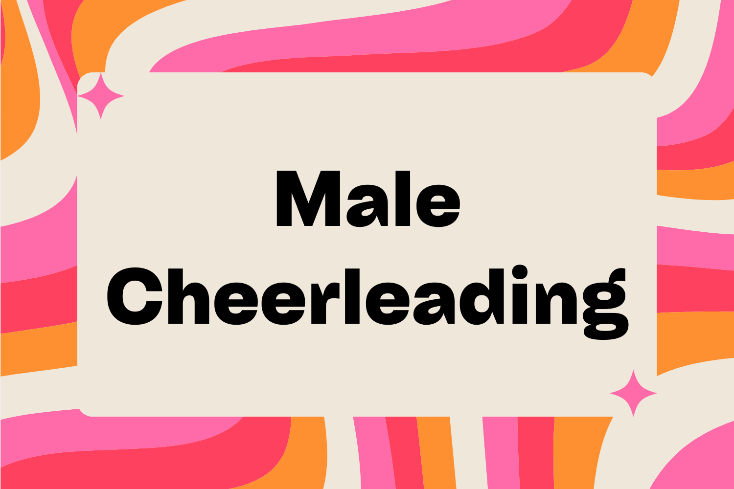 The Basics Of Male Cheerleading