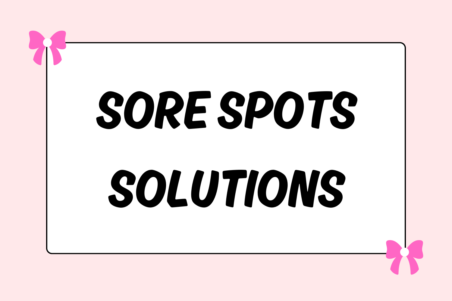 Ballet Stretches & Exercises For Sore Spots