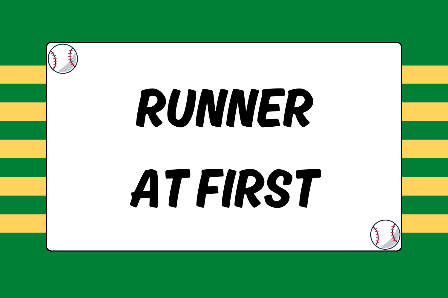 Baseball Bunt Defense: Runner At First