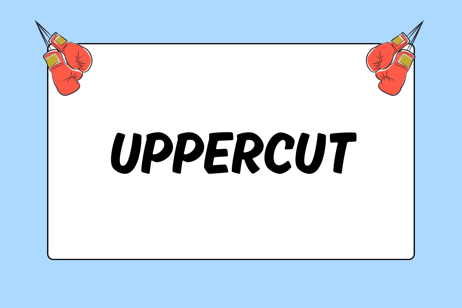 Basic Boxing Punches: The Uppercut