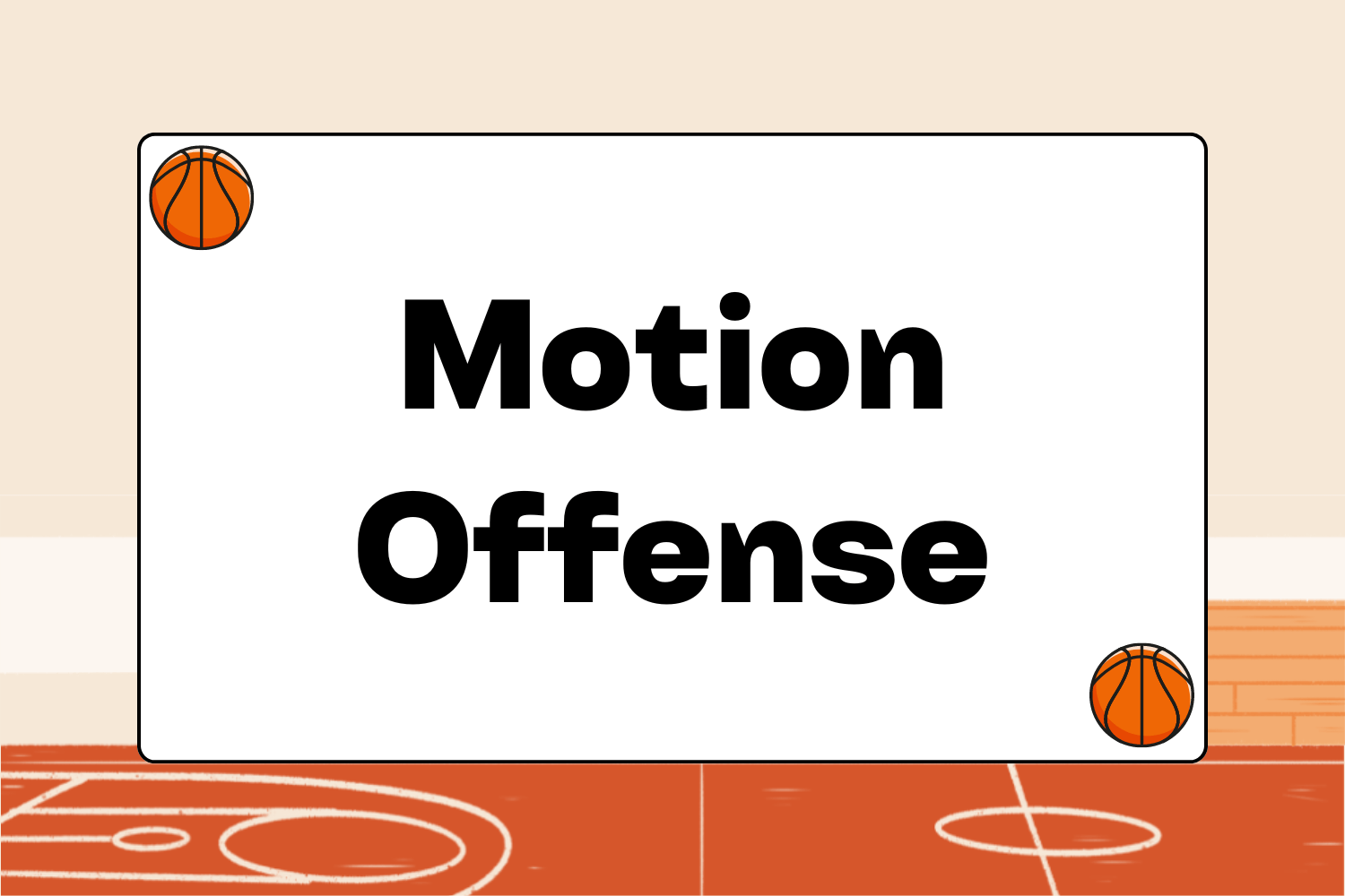 Coaching The Motion Offense In Basketball