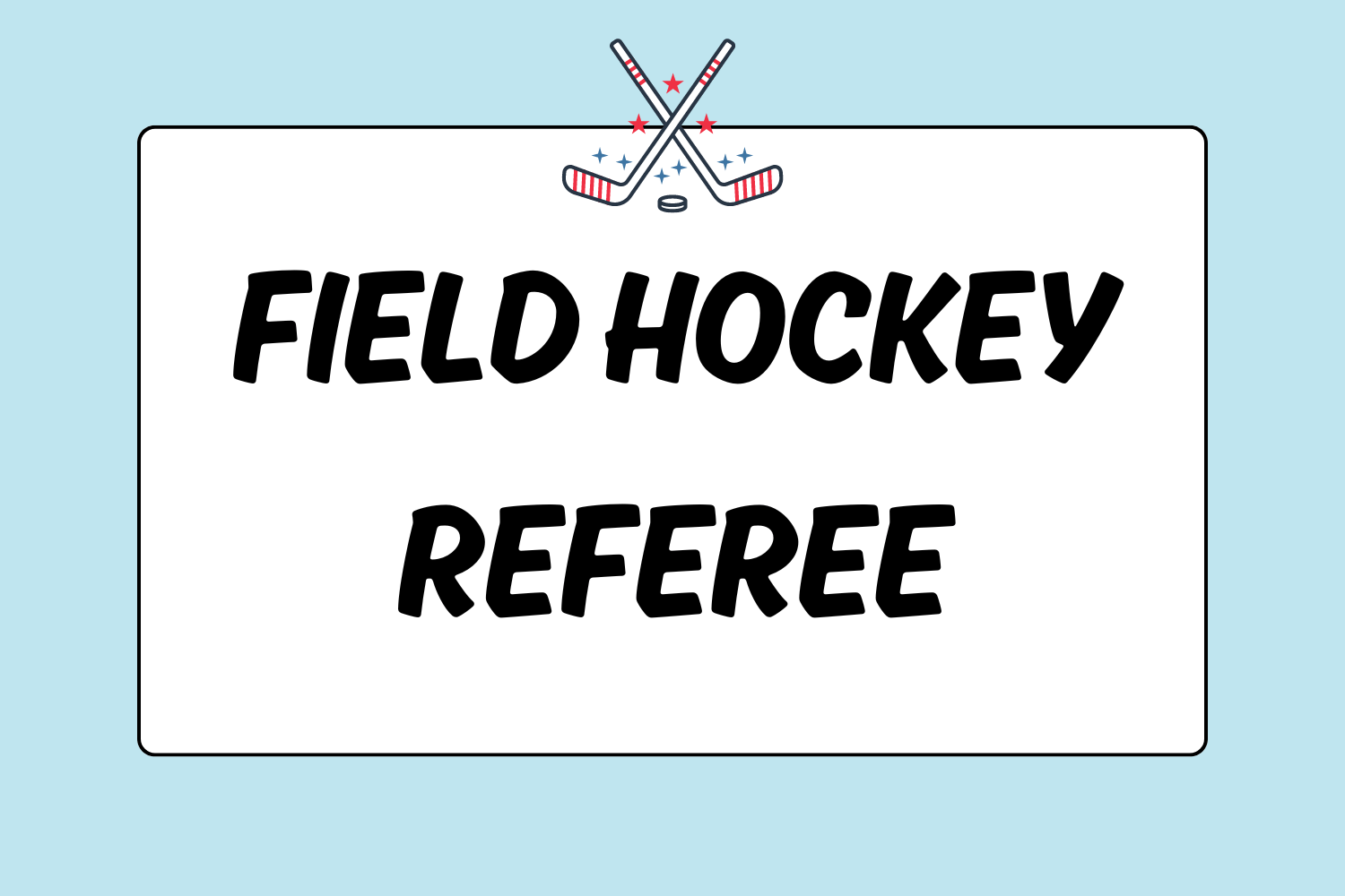 Referee Hand Signals In Field Hockey
