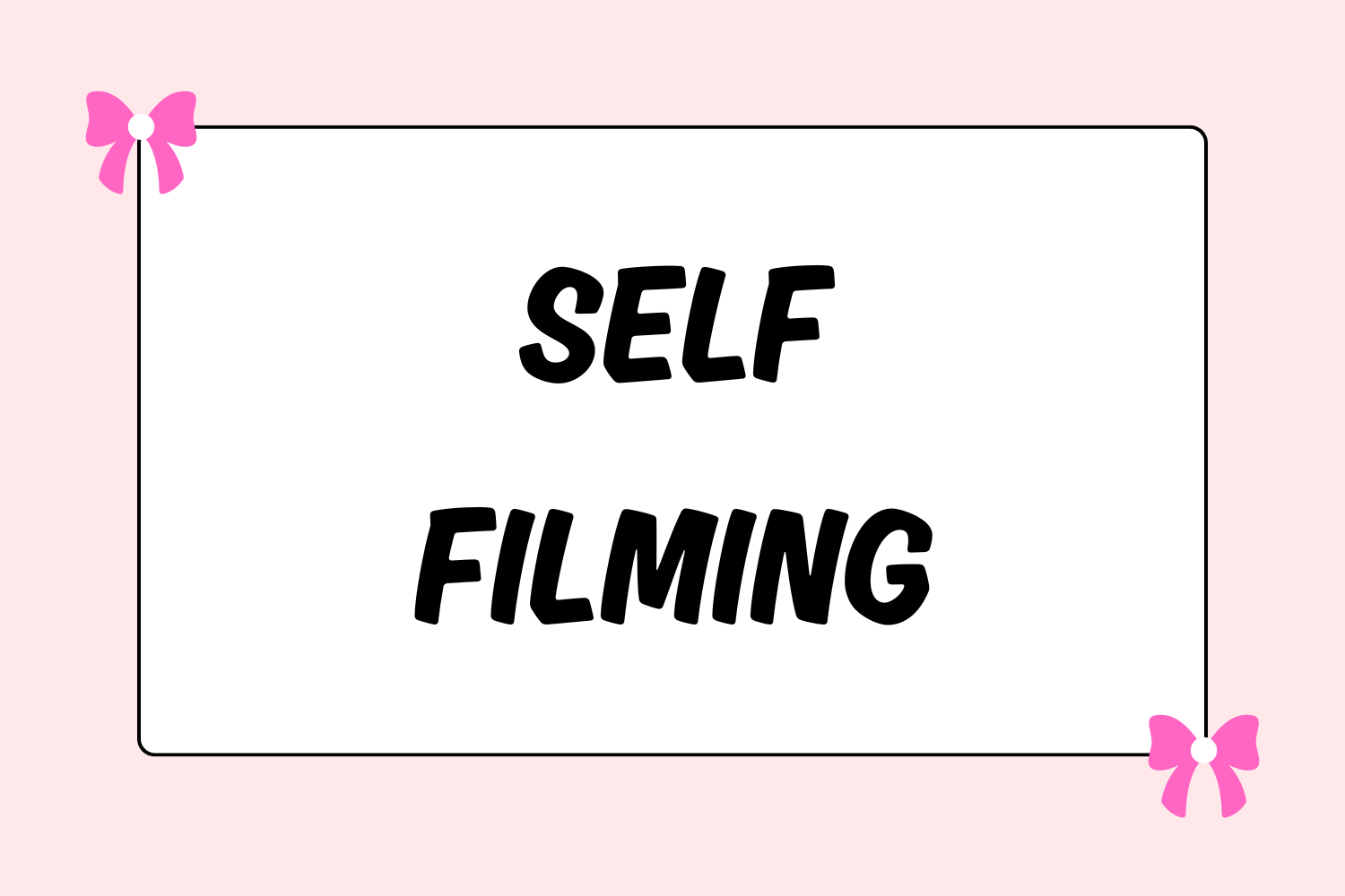 How To Use Self Filming For Ballet