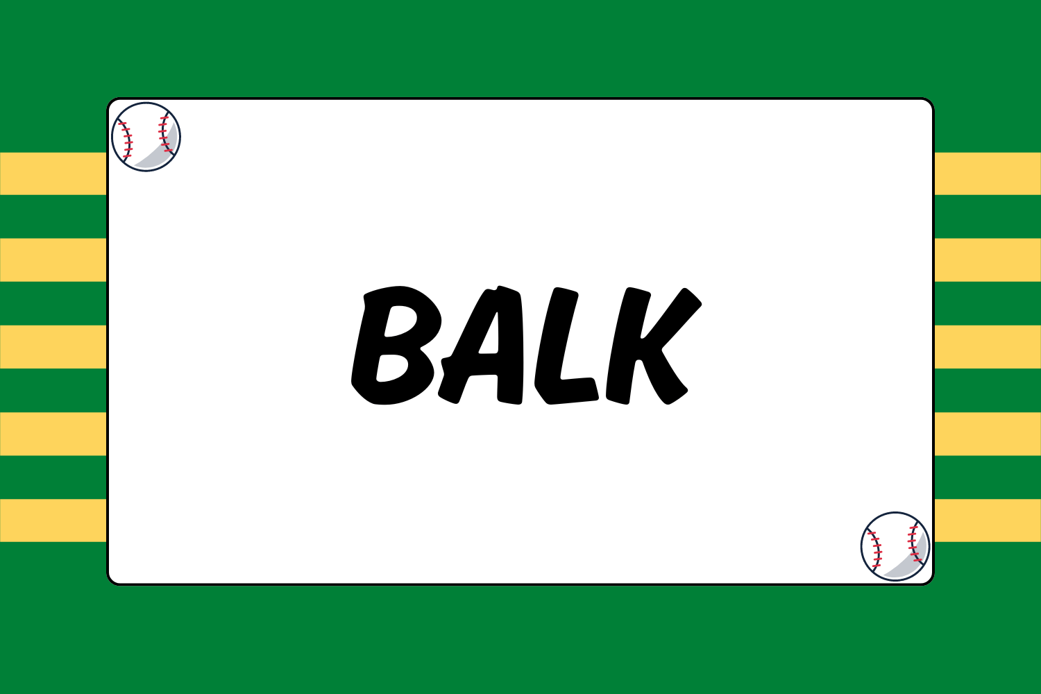 Understanding The Balk In Baseball