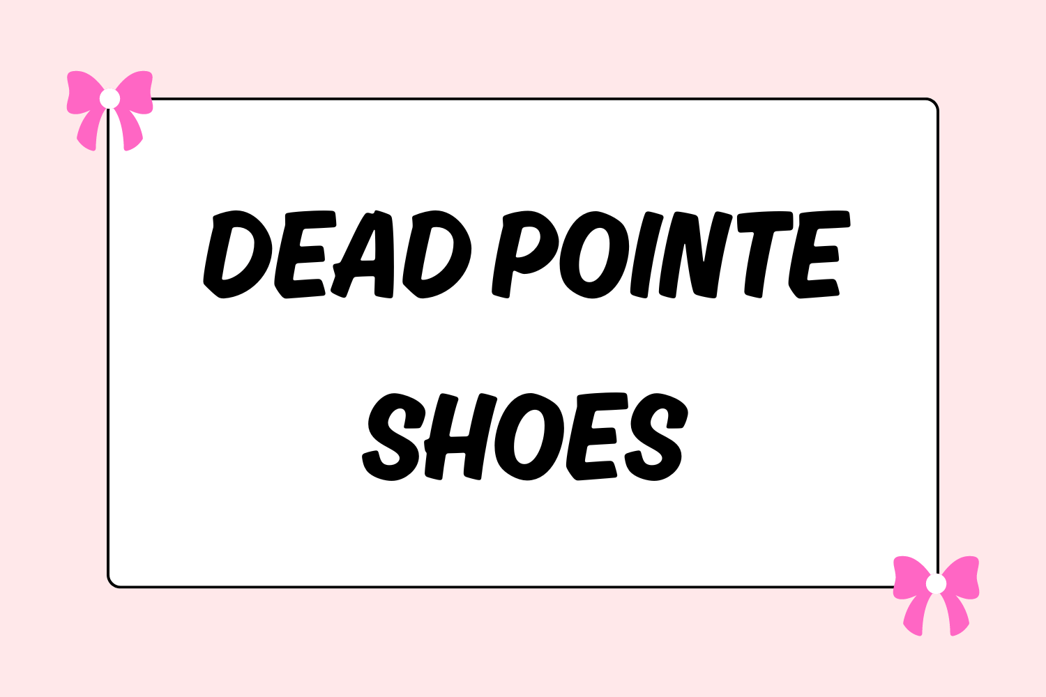 Uses For Dead Pointe Shoes In Ballet