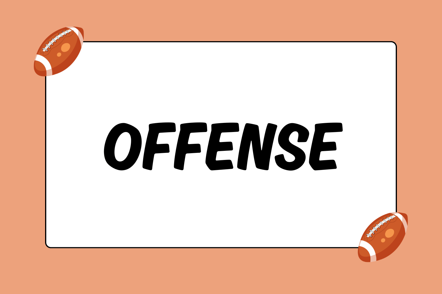 Football Positions: Offense