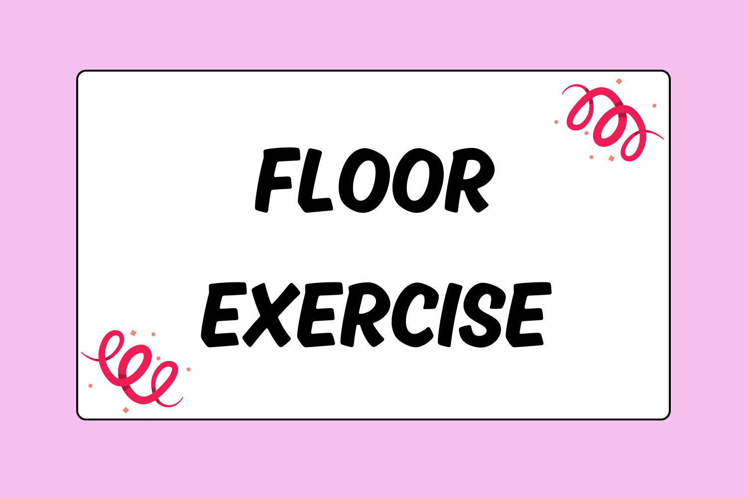 Gymnsatics' Floor Exercise Explained