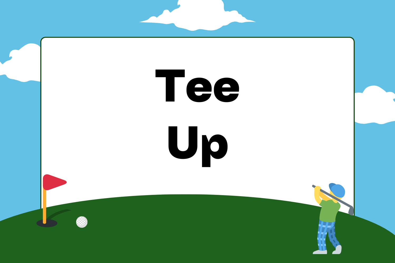 How To Tee Up A Golf Ball