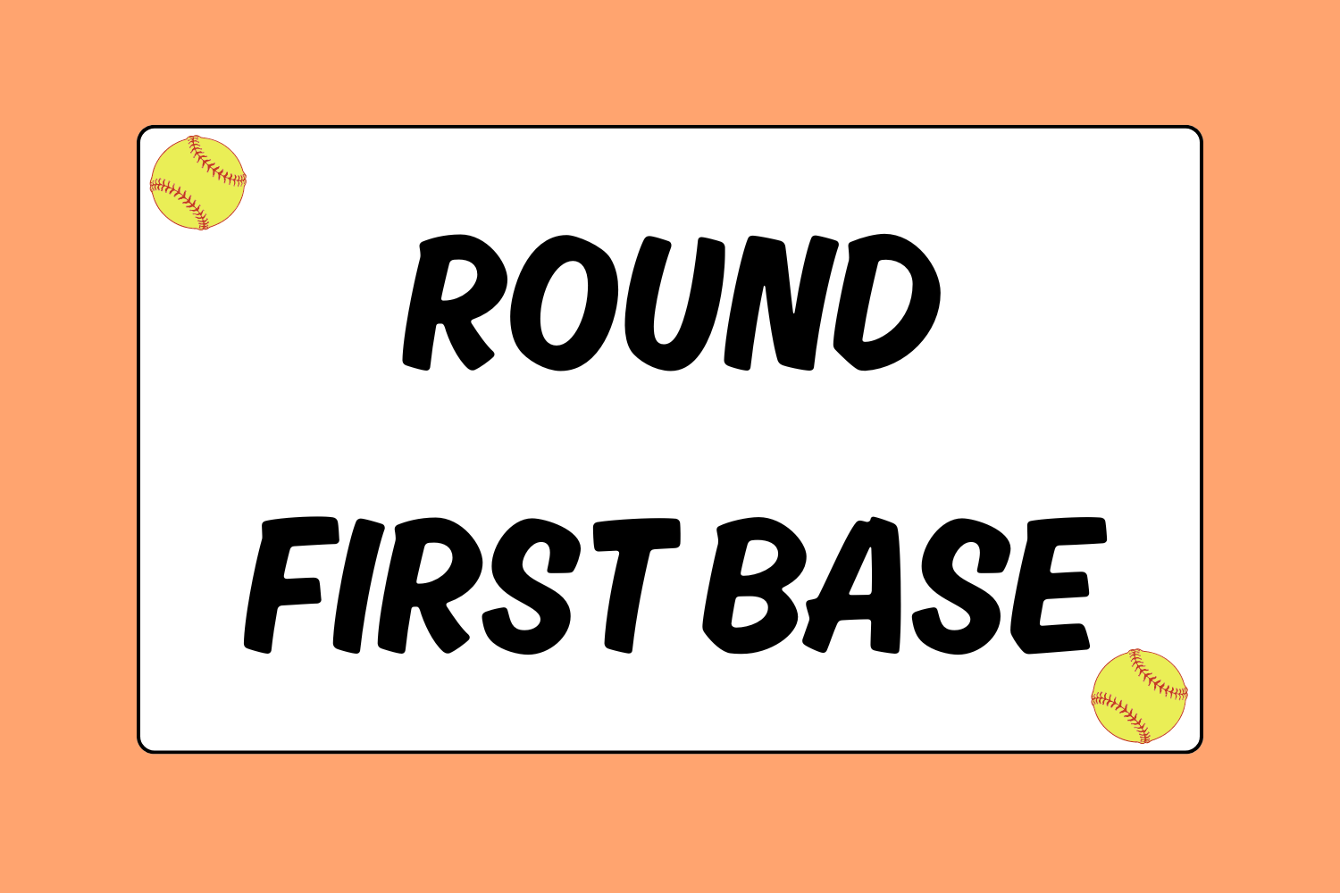 Baserunning In Softball: How To Round First Base