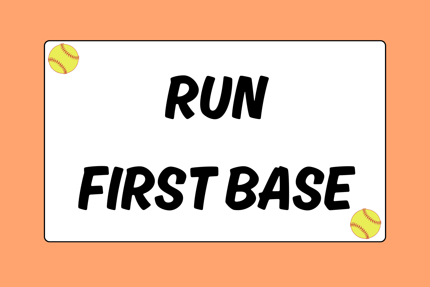 Baserunning In Softball: How To Run To First Base