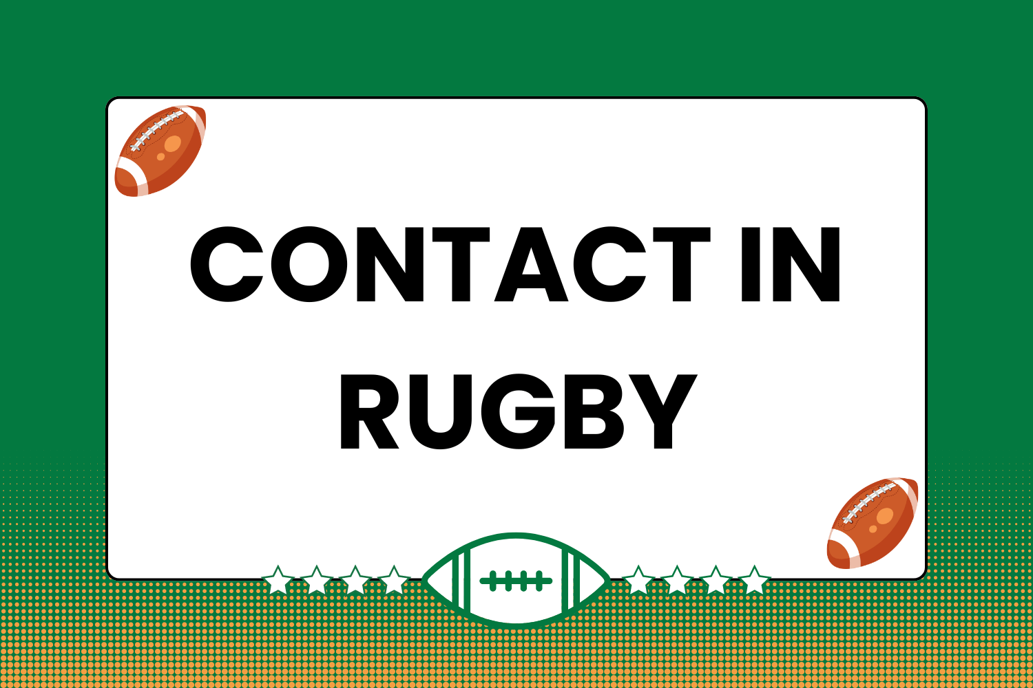 Carrying Into Contact For Rugby