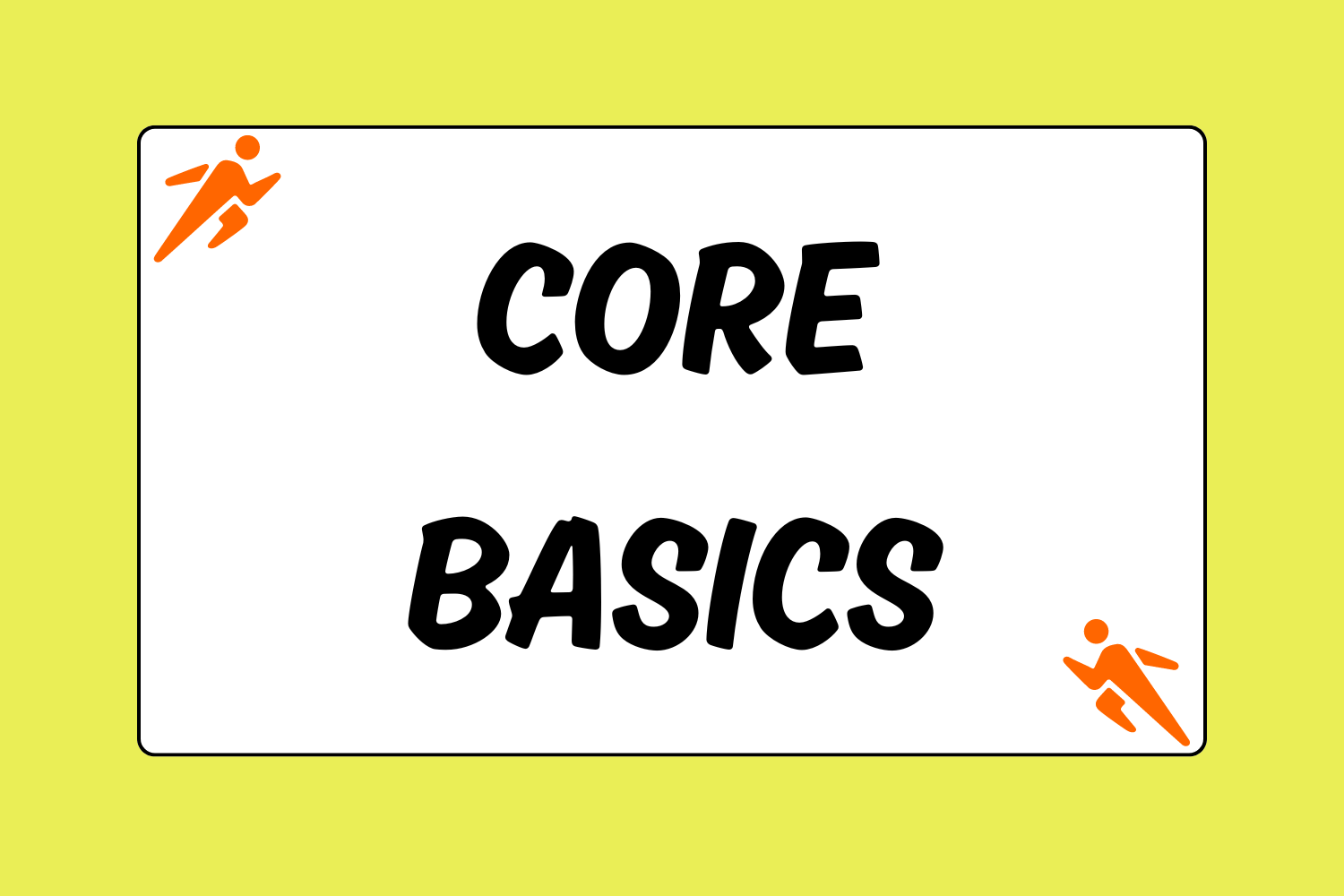Core Basics For Runners