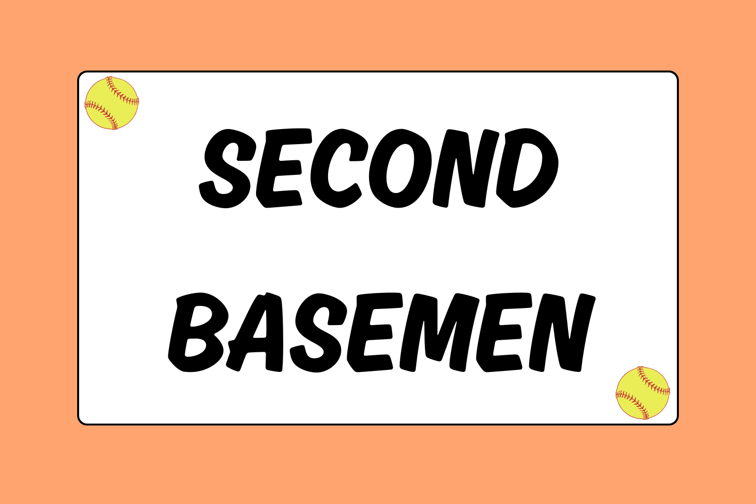 Defensive Tips For Second Basemen In Softball