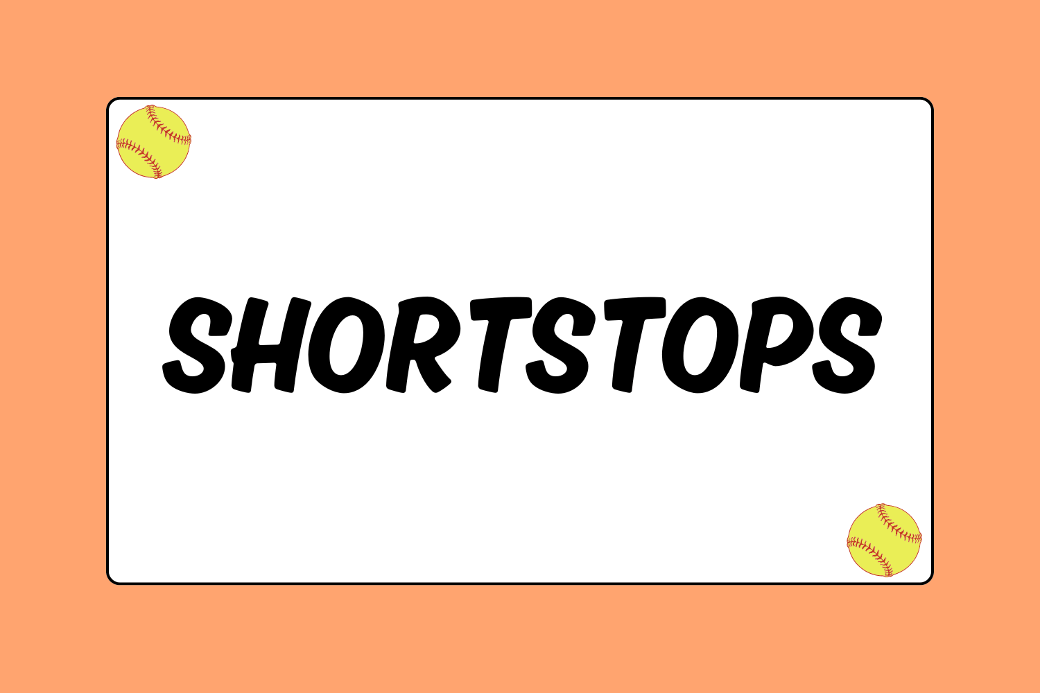 Defensive Tips For Shortstops In Softball