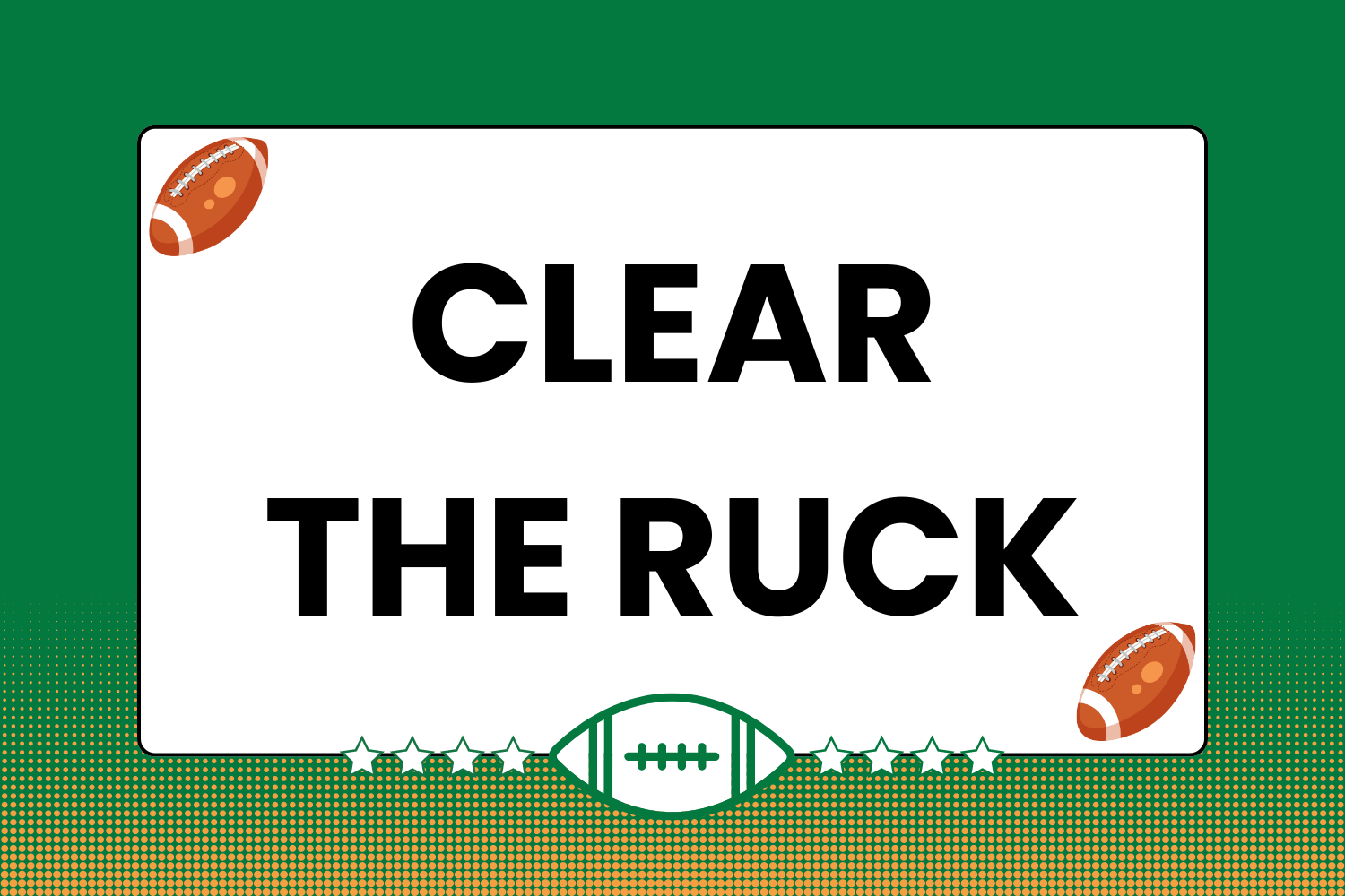 How To Clear The Ruck In Rugby