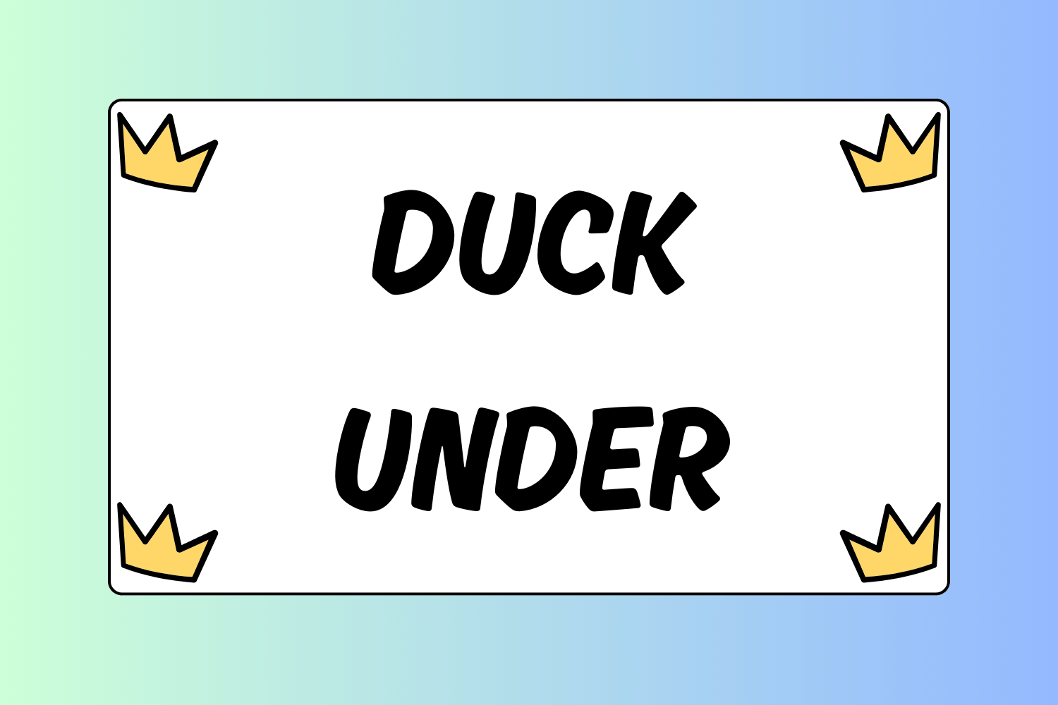 How To Do The Basic Duck Under In Wrestling