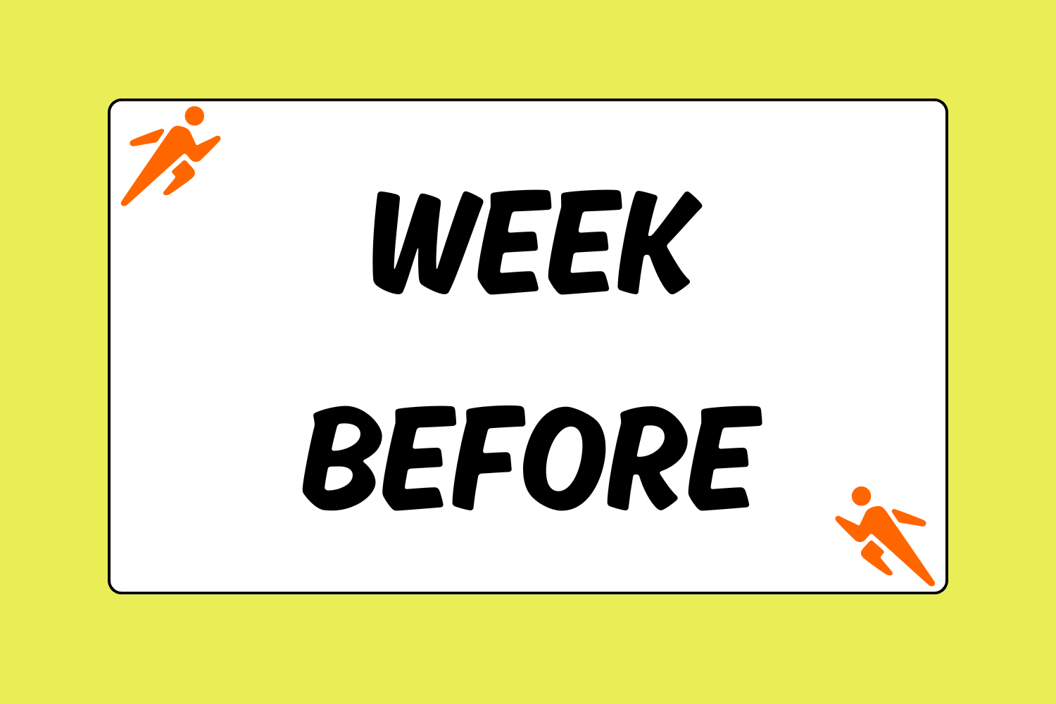 How To Eat The Week Before Running A Race