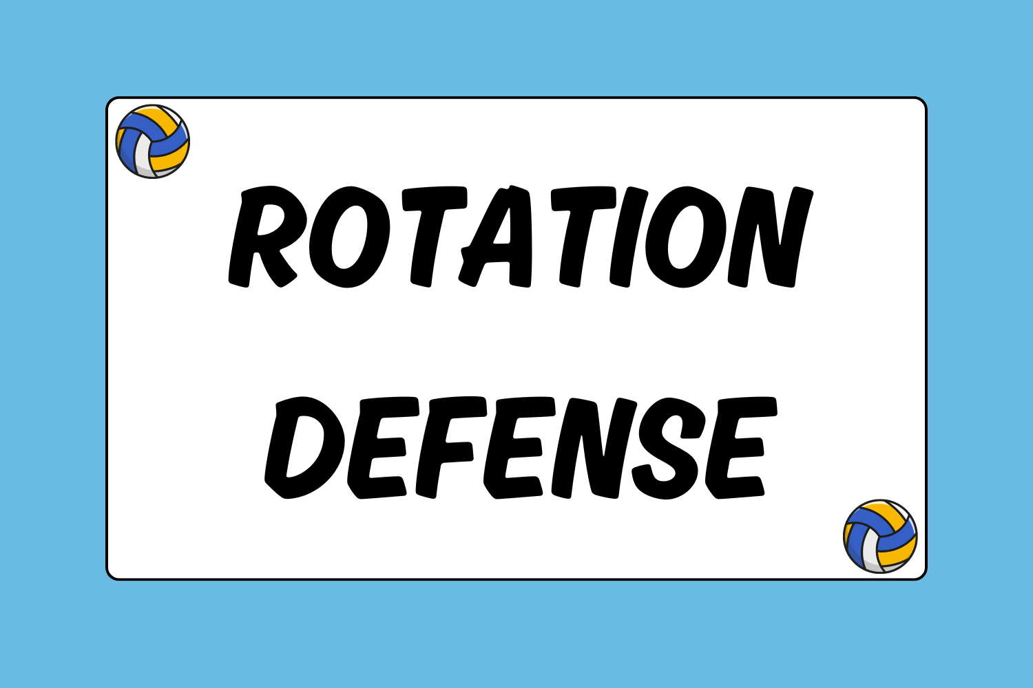 How To Play Rotation Defense