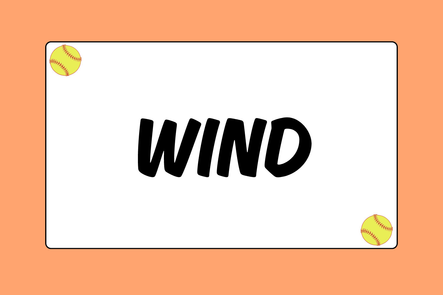 How To Play The Wind In Softball