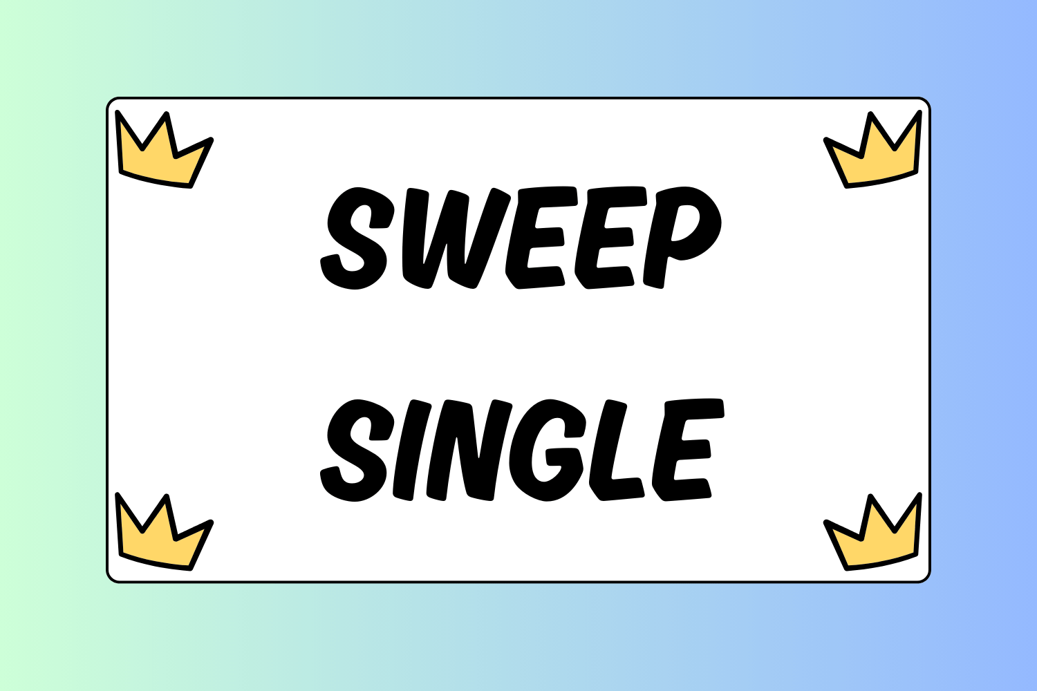 How To Shoot A Sweep Single From Wrist Control