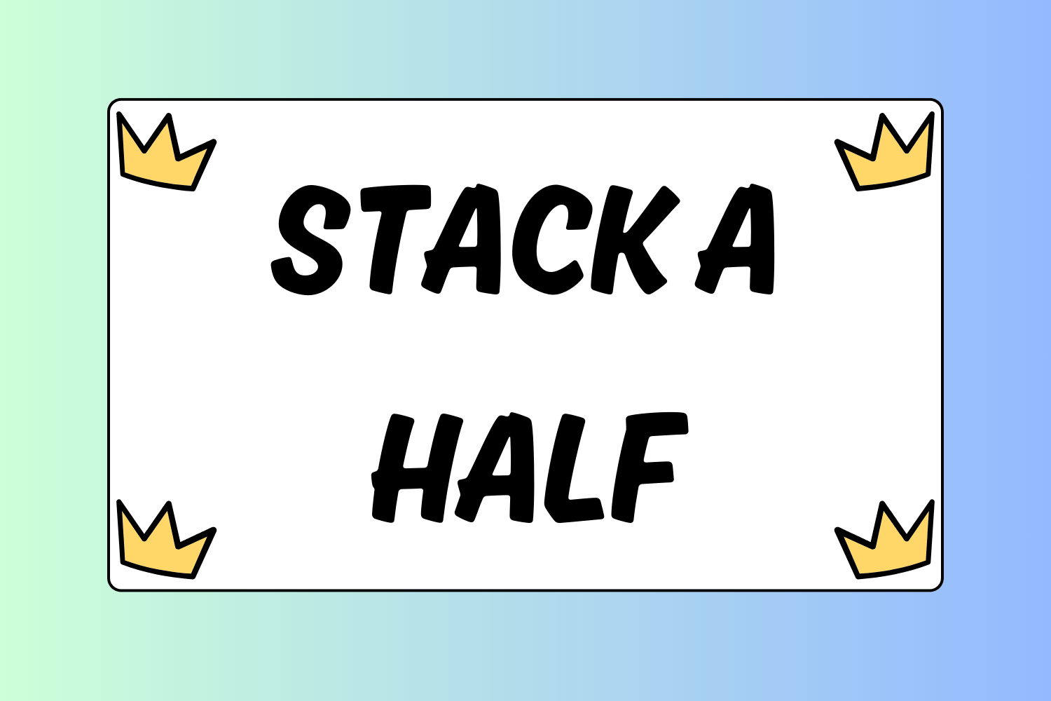 How To Stack A Half In Wrestling