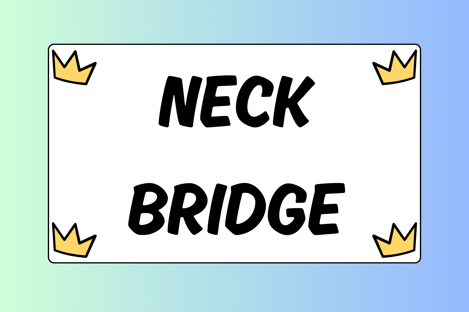 Neck Bridge Drills For Wrestling